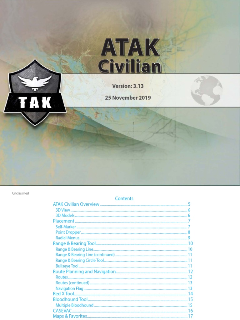 ATAK - User - Guide 3.13 Civilian | PDF | Icon (Computing) | Map