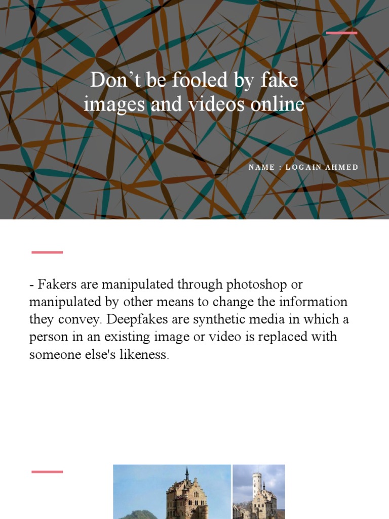 Fake Vidoes and Images | PDF