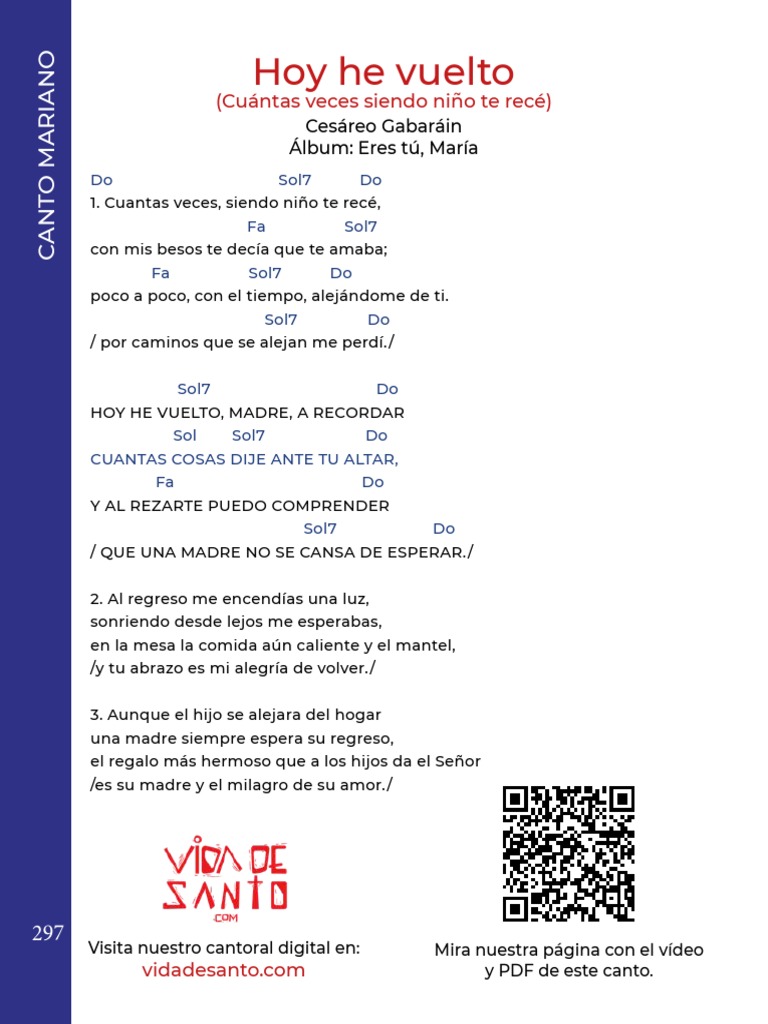 Cuantas Veces Siendo Nino Te Rece Letra | PDF