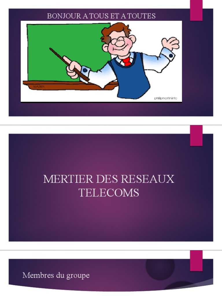 Metier Reseau Et Telecoms | PDF | Télécommunications | Ingénieur