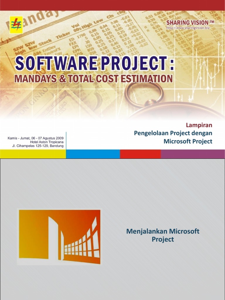 Pengelolaan Proyek dengan MS Project | PDF | Komputer