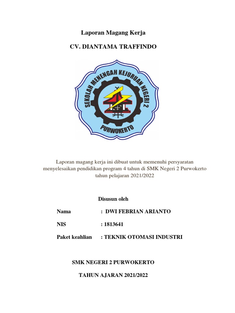 Laporan Magang 10. Dwi Febrian A. | PDF