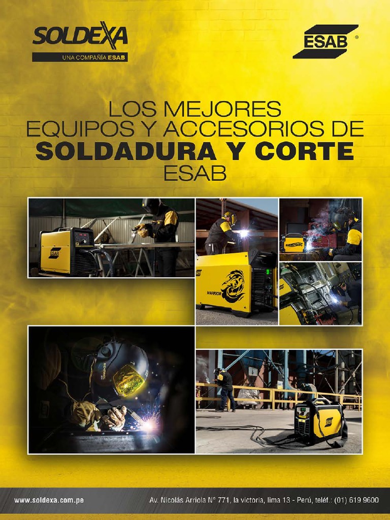Soldexa - Triptico Esab 2021 | PDF