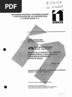 NMX C 155 Onncce 2014 | PDF | Hormigón | Cemento