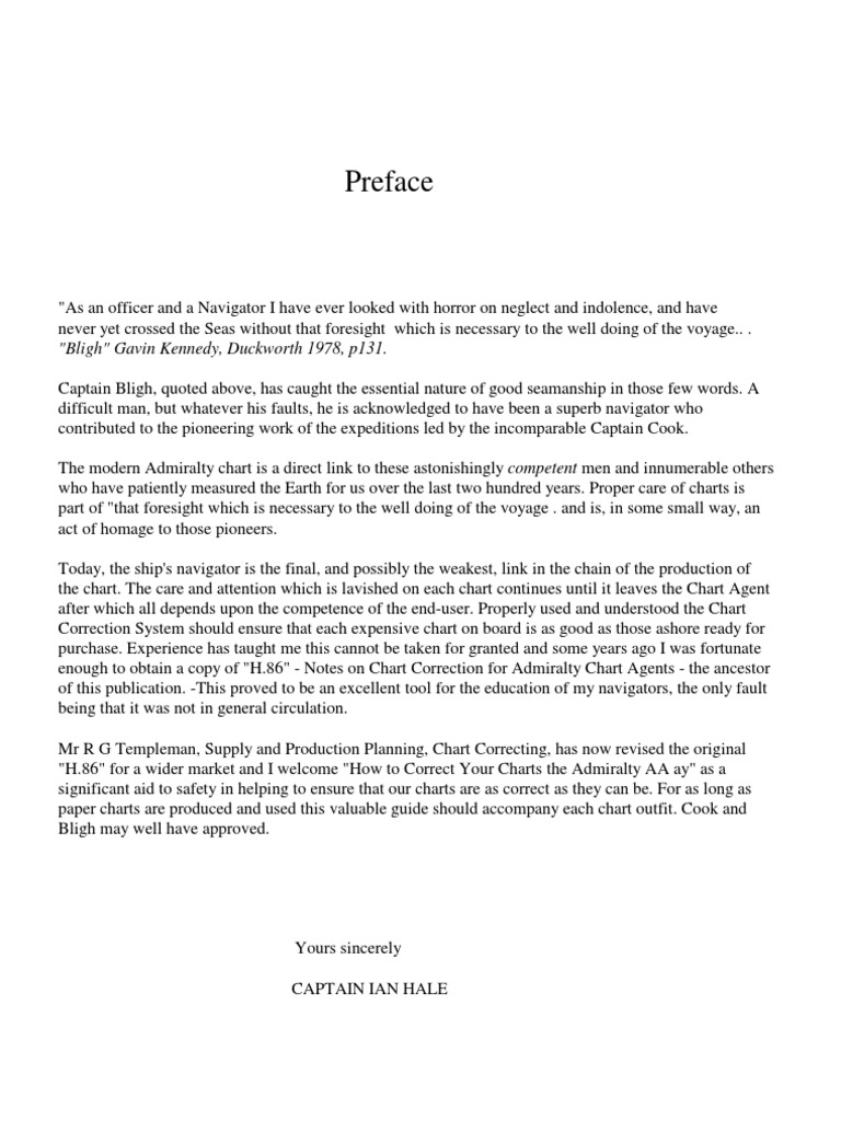 Chart Correction | PDF | Hydrography | Navigation