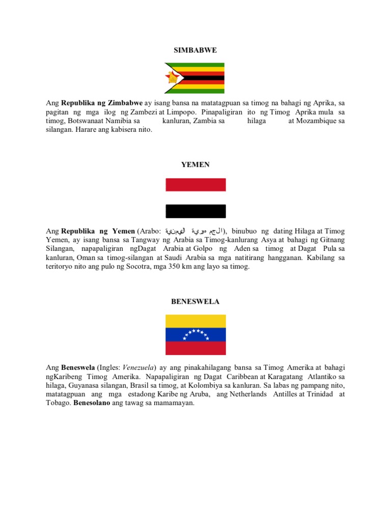 UN Countries | PDF