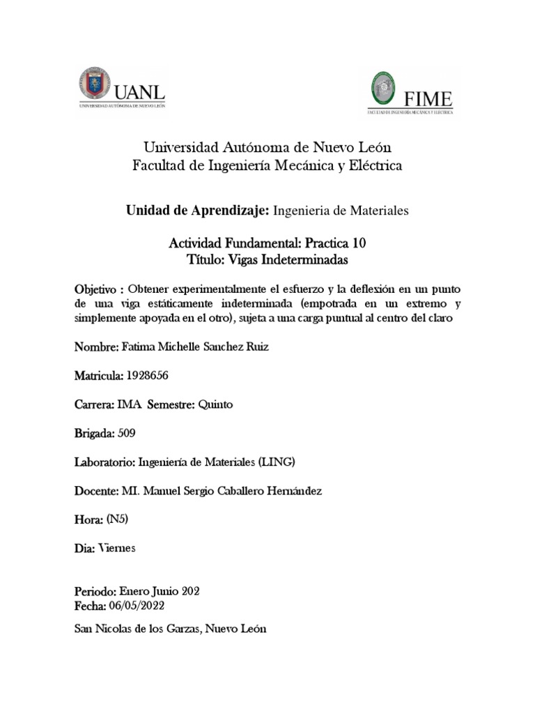 Practica 10 ING MAT | PDF