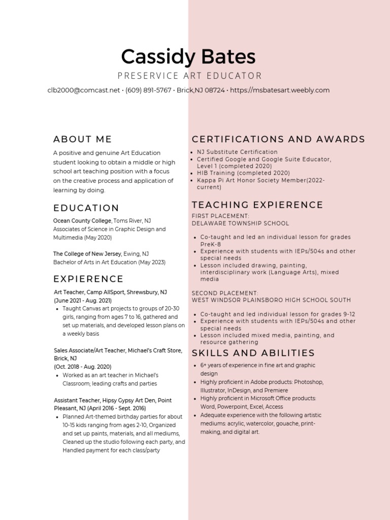 Cassidy Bates | PDF | Learning