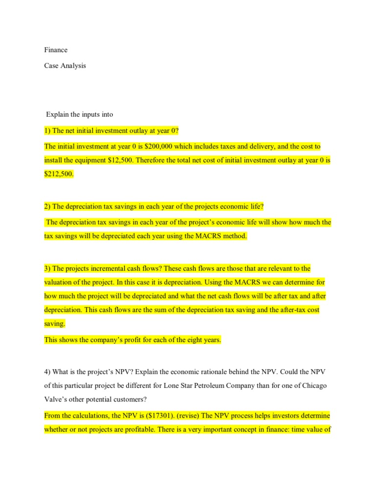 Case Study Revised | PDF