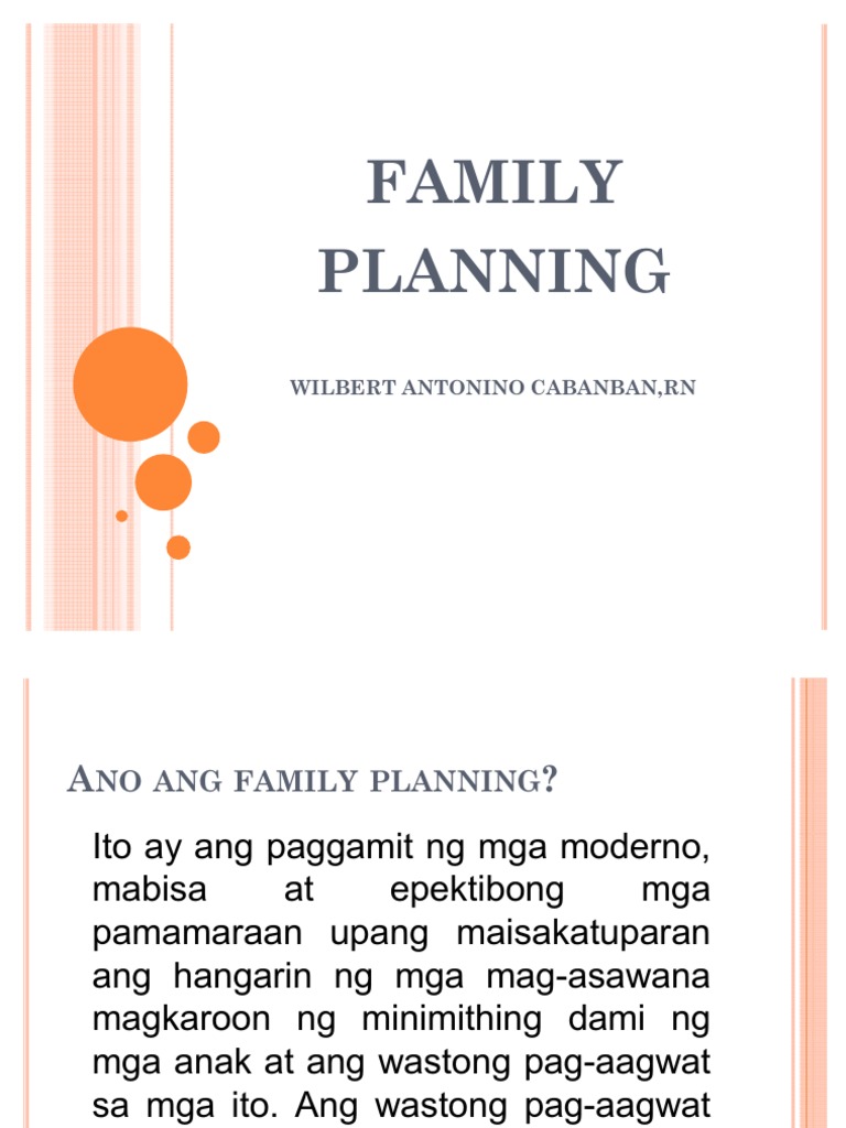 Family Planning PPT