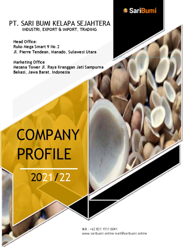 Contoh Compro Sari Bumi 2022 | PDF | Memasak, Makanan, & Anggur | Griya ...