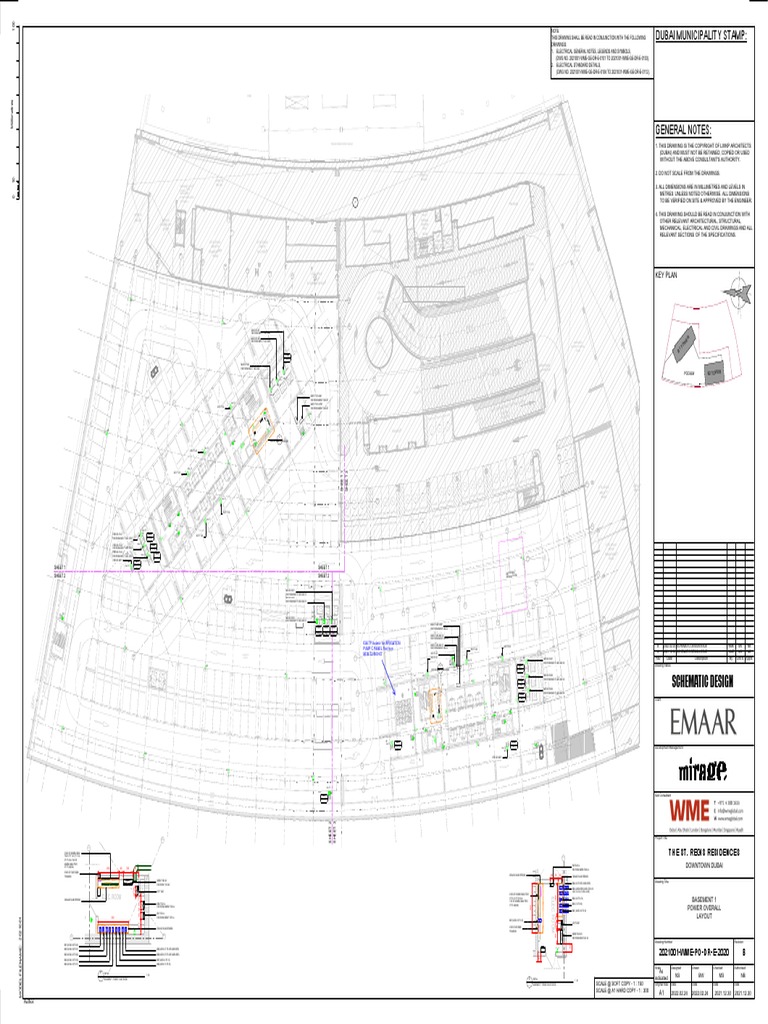 Schematic Design: Dubai Municipality Stamp | PDF