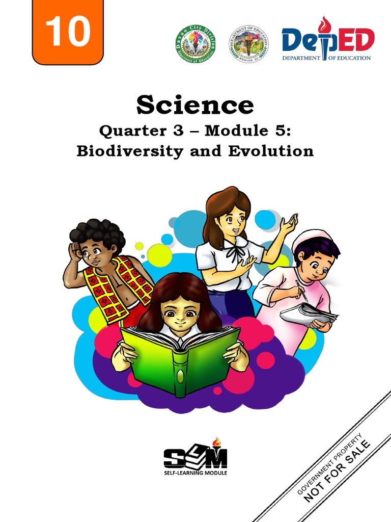 Science: Quarter 3 - Module 5: Biodiversity and Evolution | PDF ...