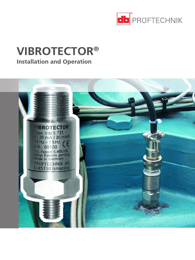 VIBROTECTOR Installation Operation VIB 9.832 022020 en | PDF | Electrical Connector | Screw