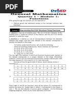 Lesson Plan - Relations and Functions | PDF | Function (Mathematics) | Mathematics
