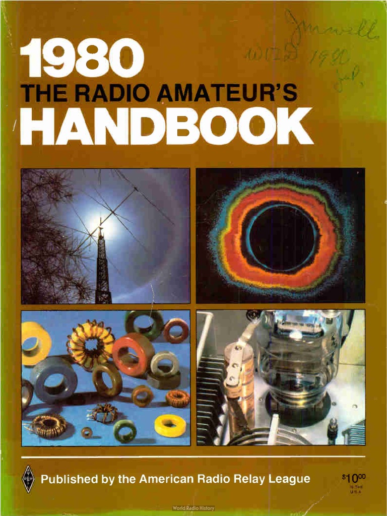 ARRL Handbook For Radio Communications 1980 57th | PDF | Amateur Radio ...