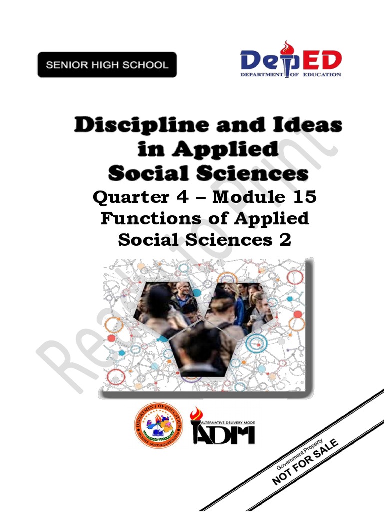 Quarter 4 - Module 15 Functions of Applied Social Sciences 2 | PDF ...