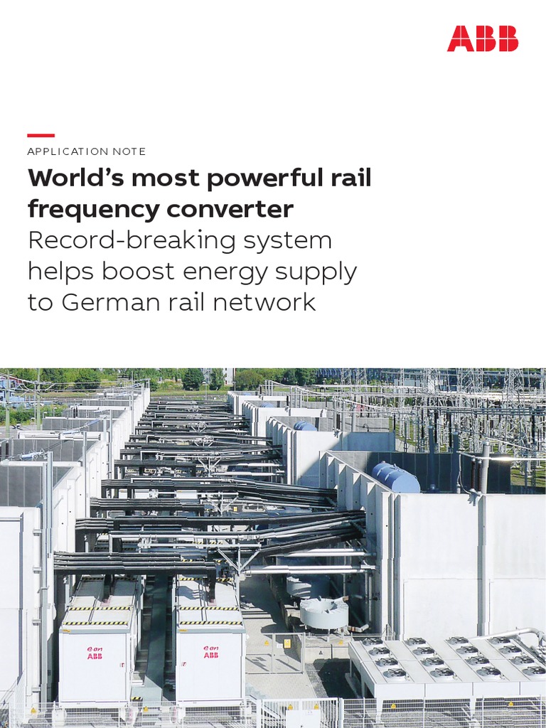 ABB - SFC - Reference - E.ON Datteln - 20171130 | PDF | Electrical Grid ...