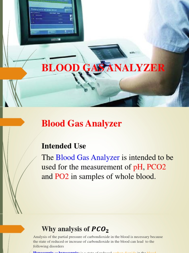 Blood Gas Analyzer | PDF | Ph | Electrolyte