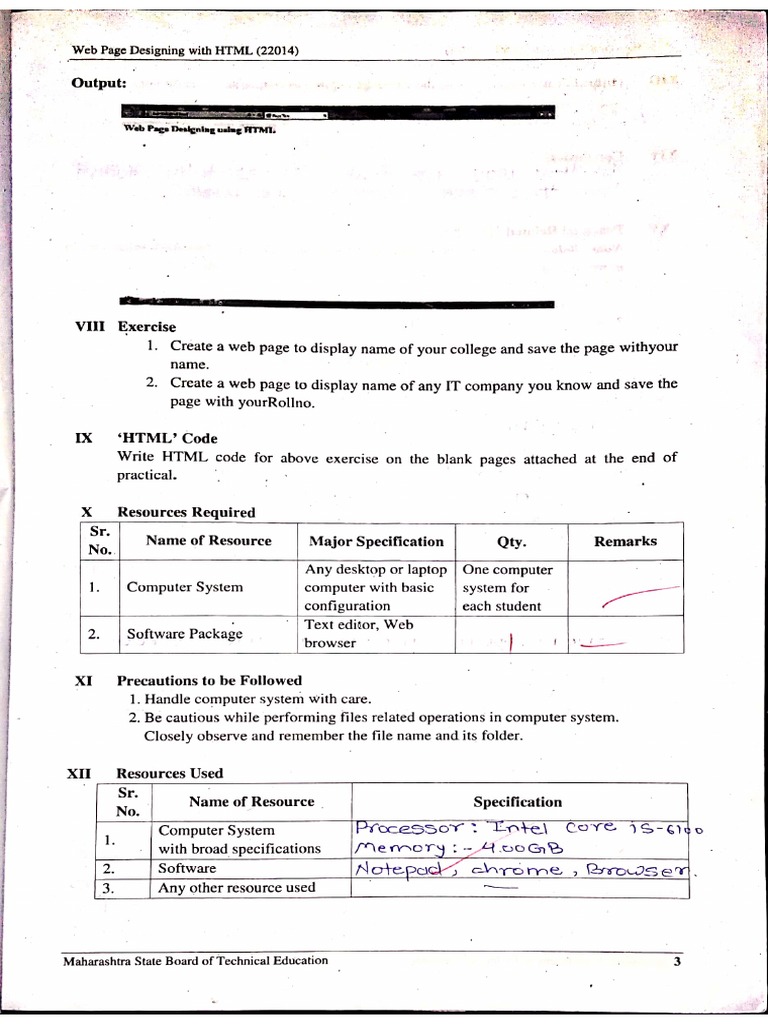 WPD Solved Manual of 2nd Semester | PDF