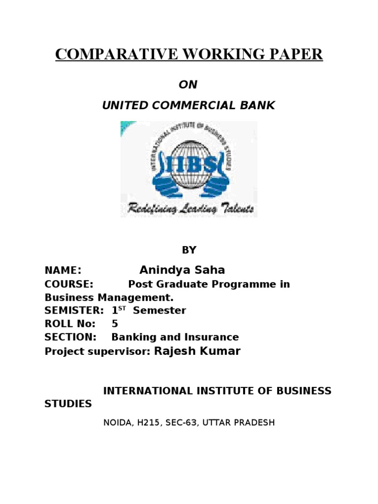 Anindya Saha Banking Project | PDF | Deposit Account | Loans