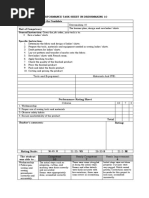 Rubric For Salad Dessert Making | PDF | Food And Drink | Foods