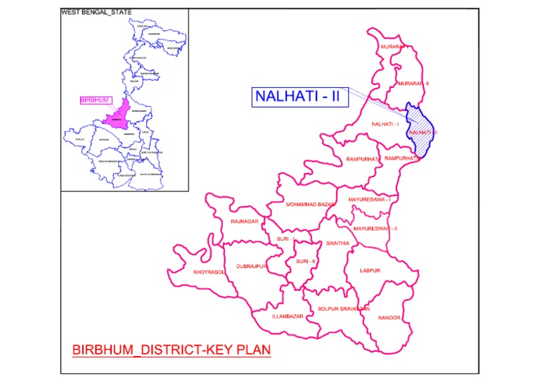 3-Birbhum District Block Map | PDF