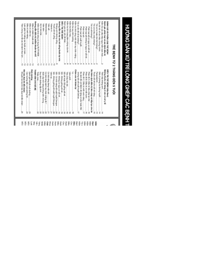 Phac Do Dieu Tri Imci 2020 | PDF