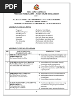 Bidang Tugas Ajk Hadiah HAC | PDF