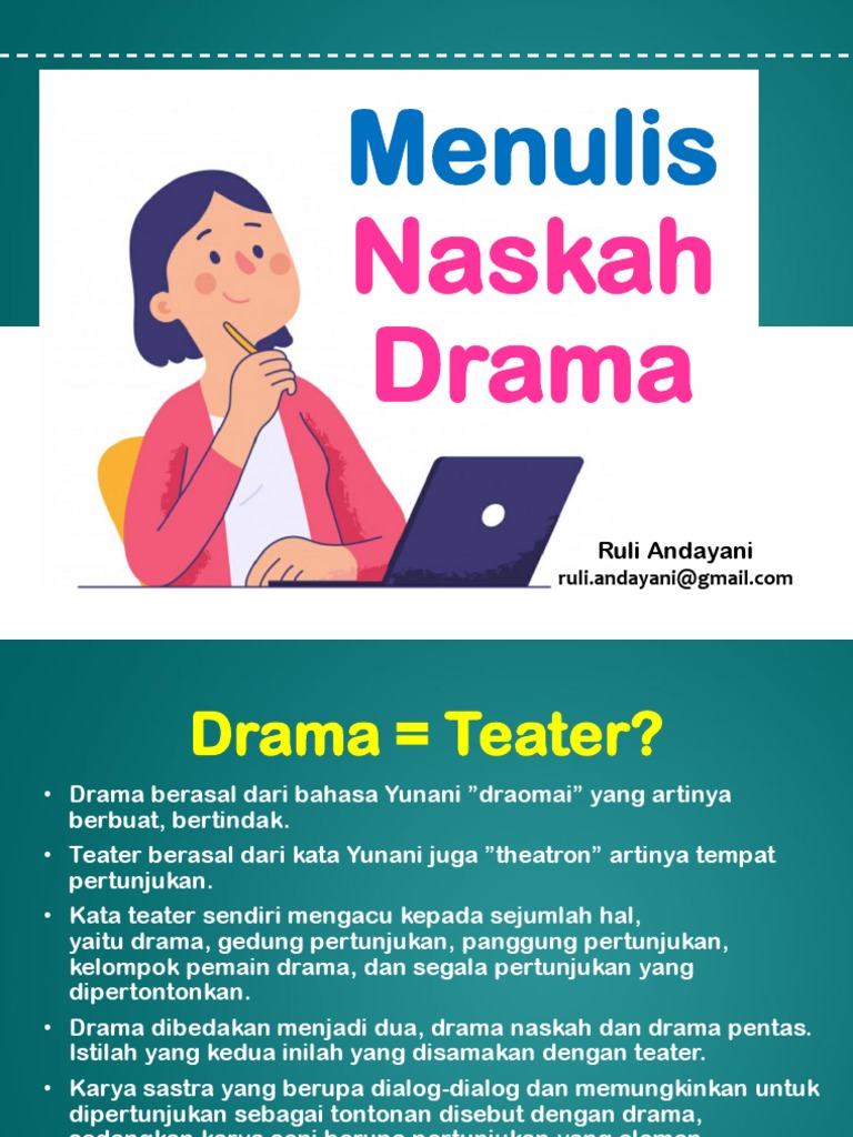Menulis Naskah Drama | PDF