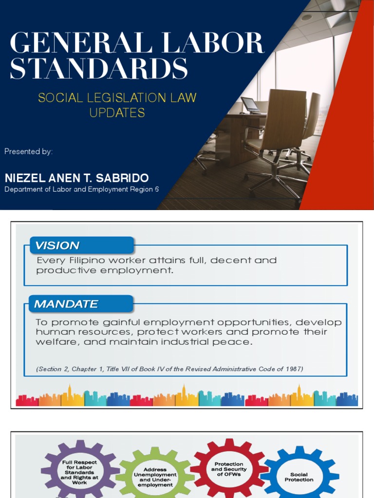 General Labor Standards: Social Legislation Law Updates | PDF ...