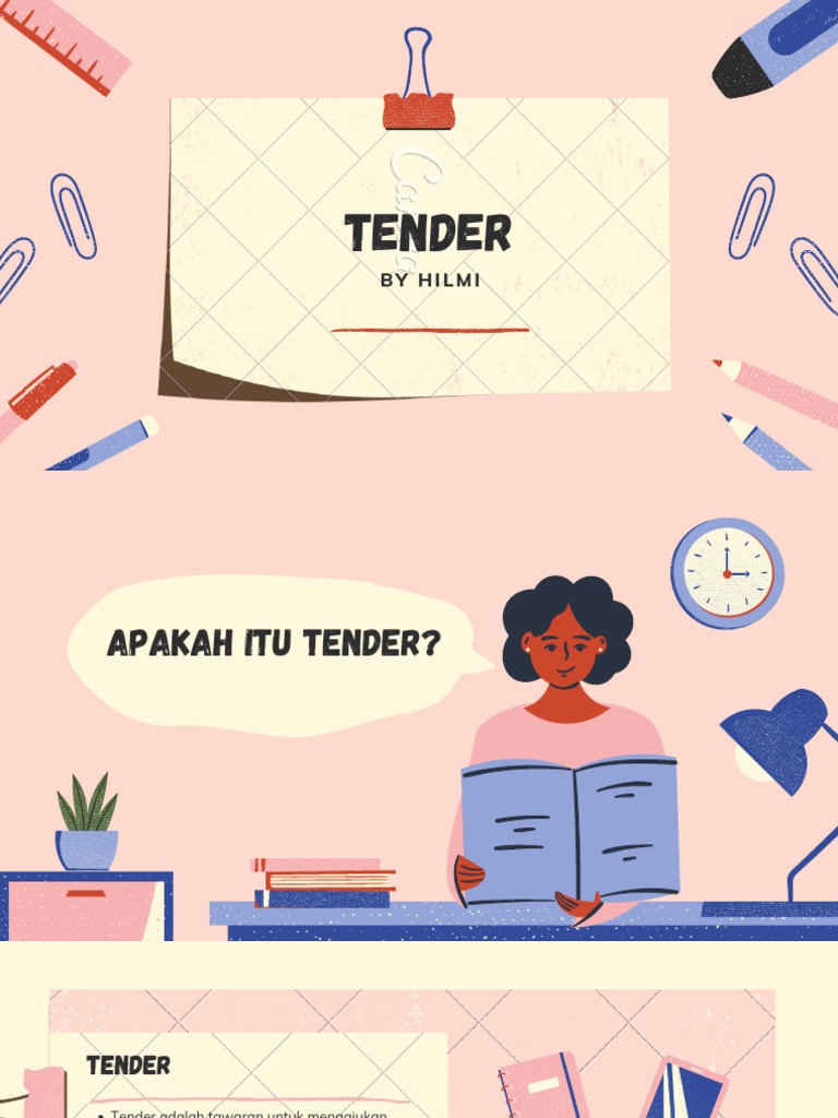 Jenis dan Proses Tender dalam Pembinaan | PDF