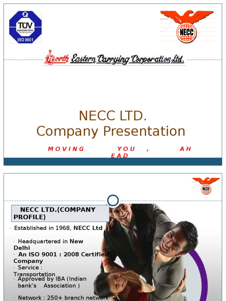 NECC LTD Presentation. | PDF | Logistics | Service Industries
