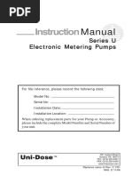 Operating Instructions AND Maintenance Manual FOR HAMMONDS MODEL 800-2L ...