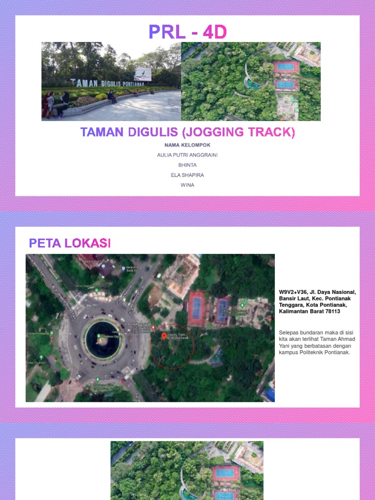PRL - Taman Digulis (Jogging Track) | PDF | Griya & Taman | Sains & Matematika