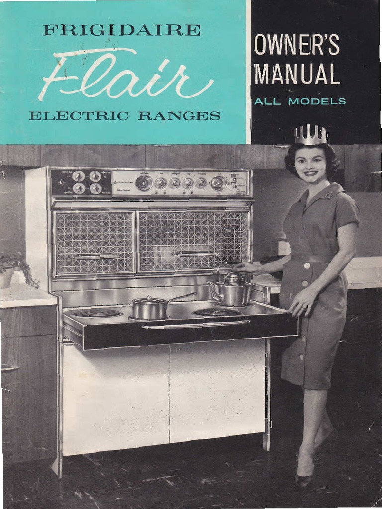 Frigidaire Flair Users Manual | PDF