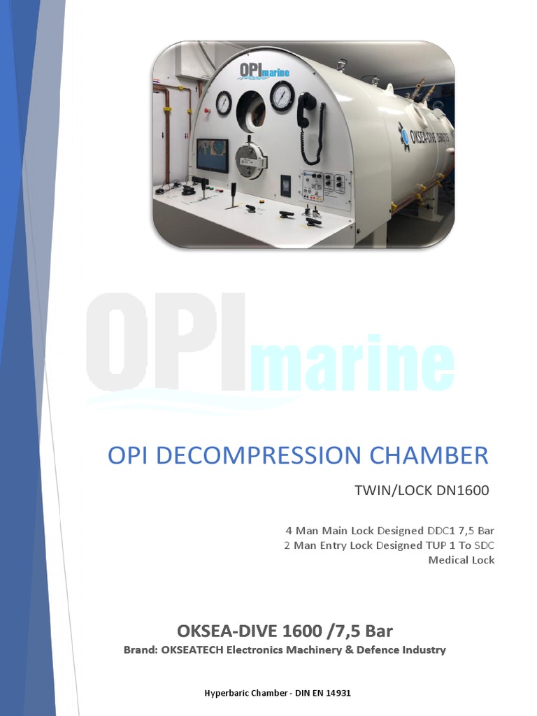 Opi Marine DDC r2021 | PDF | Chemical Engineering | Underwater Diving