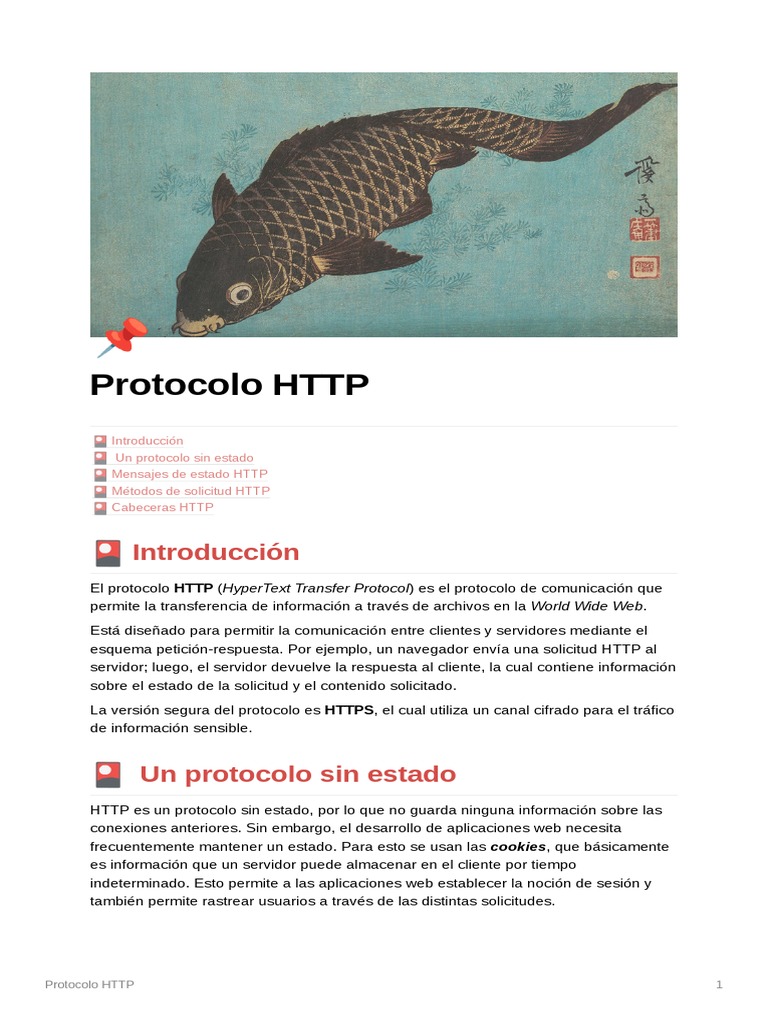 Introducción al protocolo HTTP: sus características principales y ...