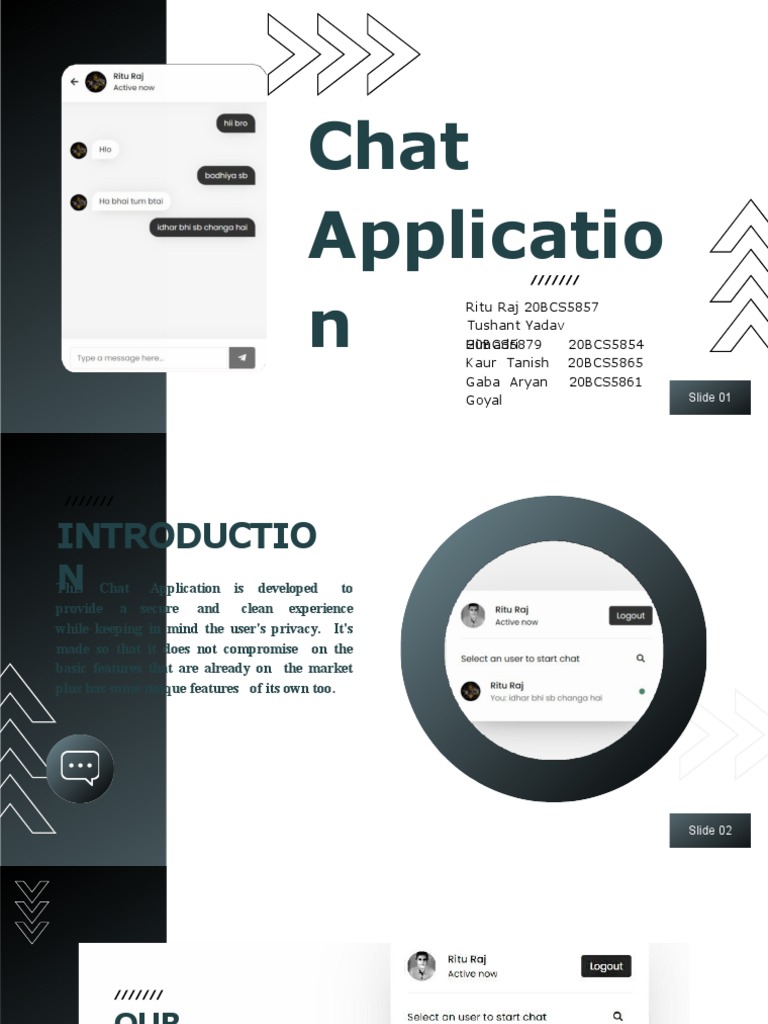Secure Chat Application Overview | PDF | World Wide Web | Internet & Web