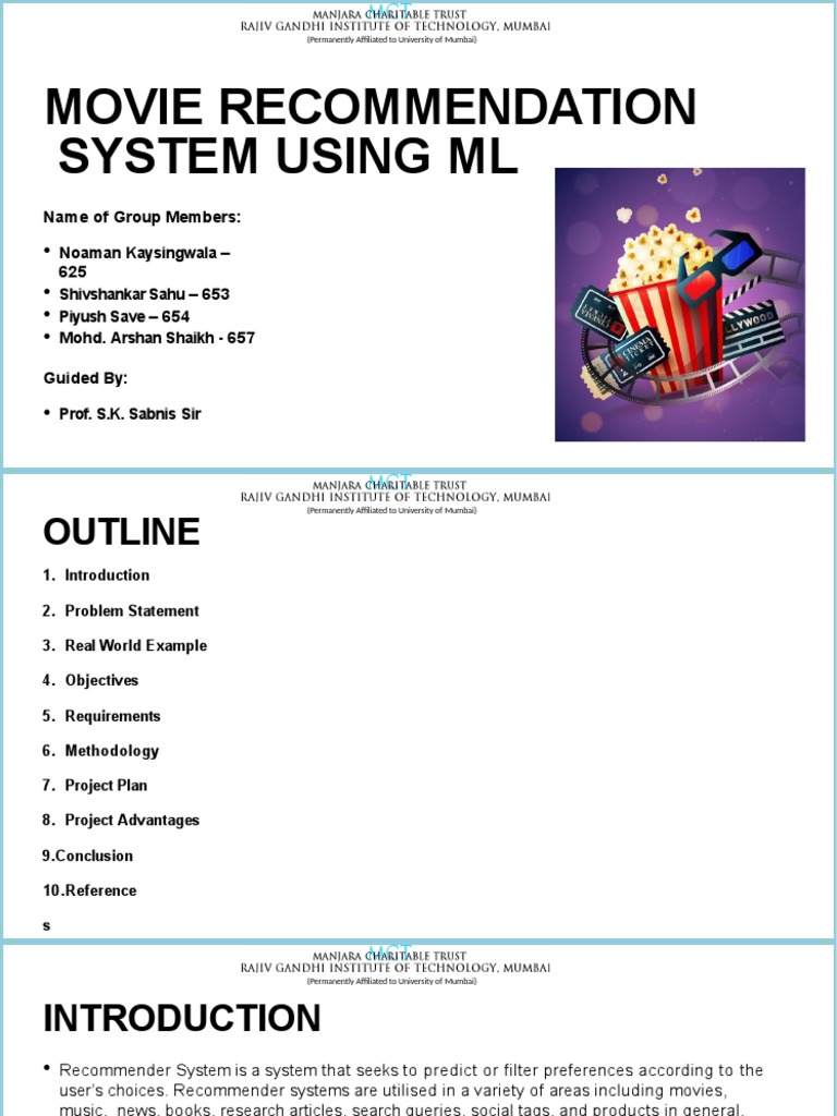 AI Movie Recommendation System Project | PDF | Computer Science | Computing