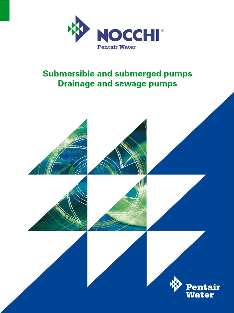 Catalog Pompe Nocchi Submersibile | PDF | Pump | Horsepower