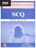 Cuadernillo Cuestionario (CUIDA) (Tea Ed.) | PDF