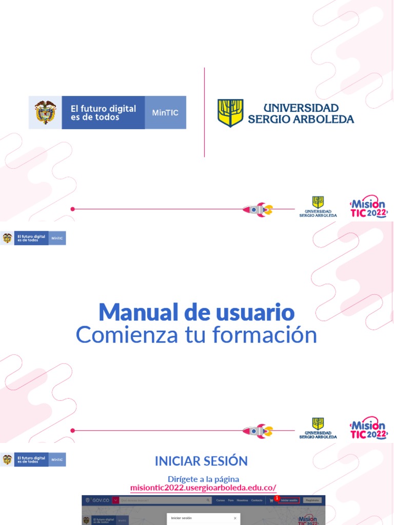 Manual Usuario Mision Tic 2022 | PDF | Edad de información | Gestión de tecnología de la información