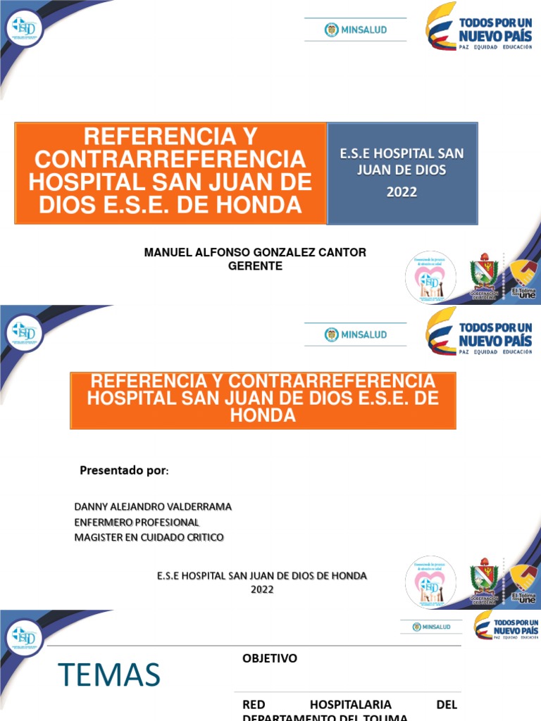 Capacitacion de Referencia y Contrareferencia | PDF | Hospital | Ciencias de la Salud