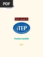iTEP PREPARATION | PDF | Multiple Choice | English Language