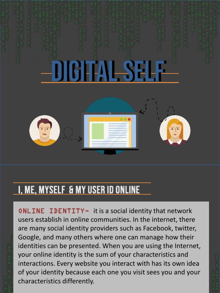 Digital Self PPT | PDF | Popular Culture & Media Studies | Social Media