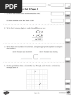 Year 4 Reasoning Test Set 2 | PDF | Rectangle | Elementary Mathematics