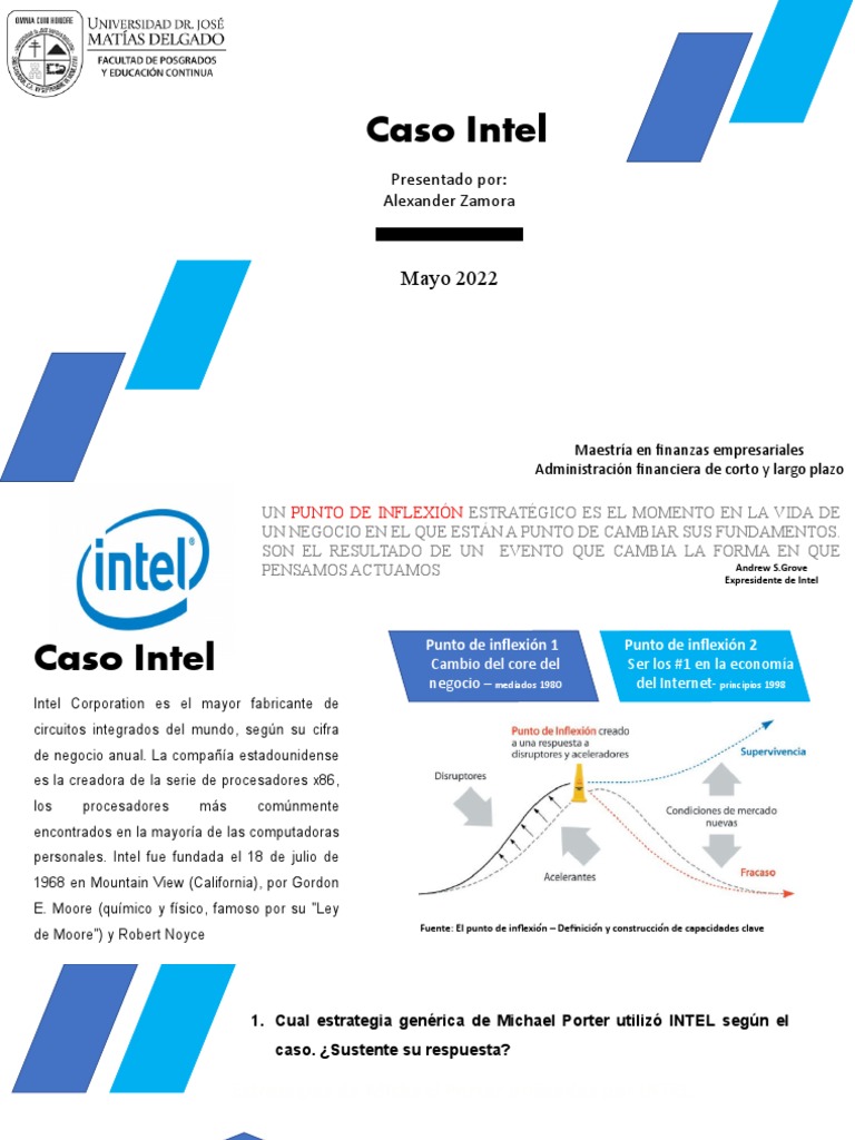 Caso Intel - Alexander - Zamora | Descargar gratis PDF | Intel ...