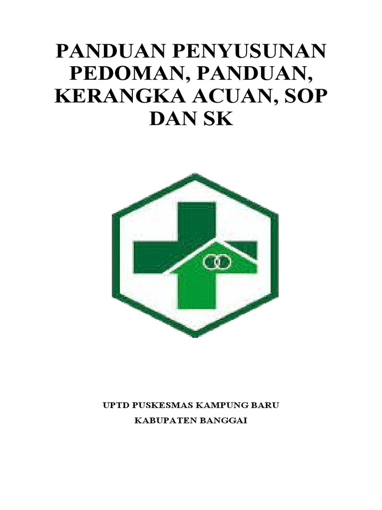2.3.11.5. B. Panduan Penyusunan Pedoman, Panduan, Kerangka Acuan, Dan SOP | PDF