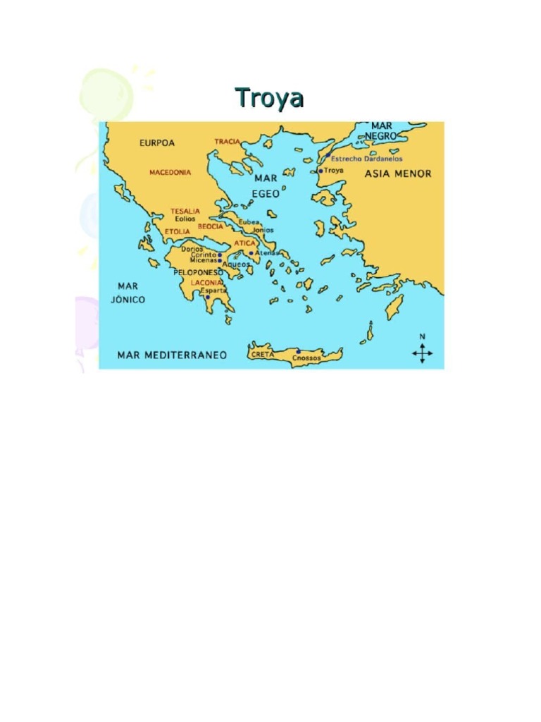 Mapa Troya | PDF